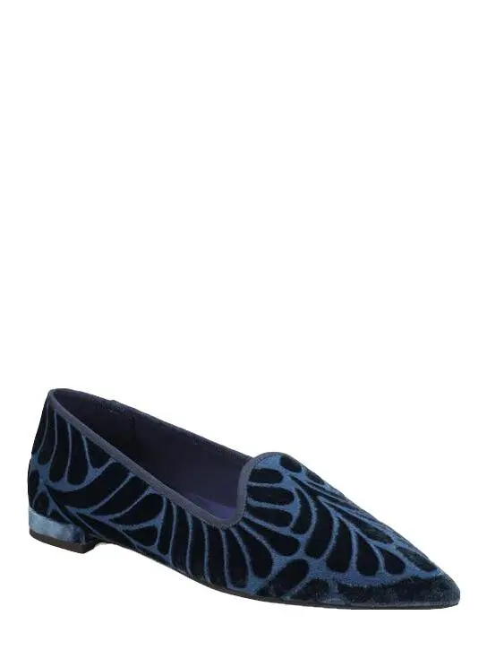 BIRDIES The Starling 15 Embroidered Loafer - Ocean
