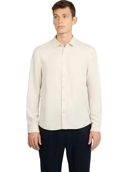 Onia Lyocell Long Sleeve Shirt - Stone