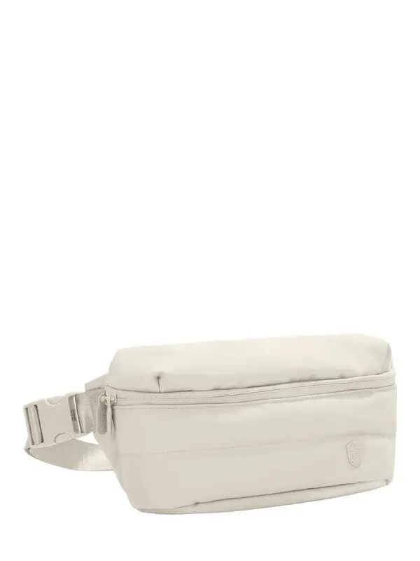 HEYS Puffer Waist Bag - Off-white