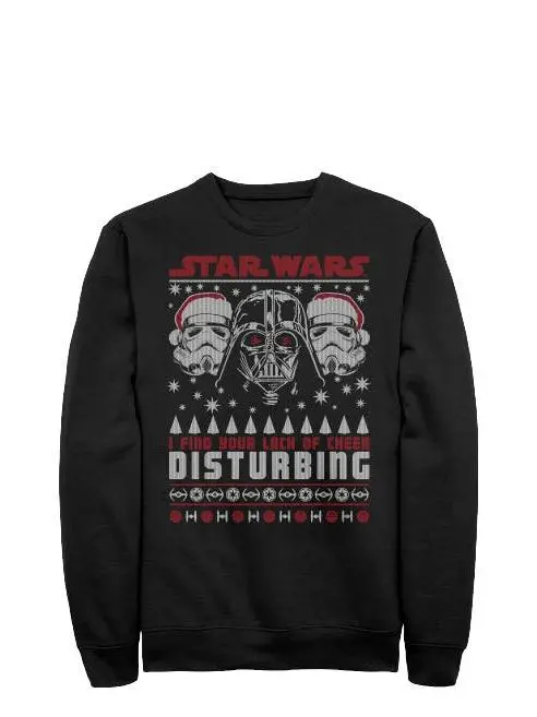 STAR WARS Lack Of Cheer Graphic Sweatshirt - Black