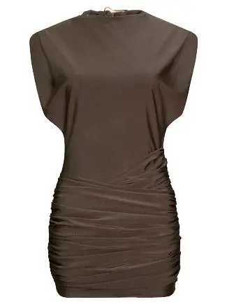 LEDIEL Fitted Mini Dress - Brown