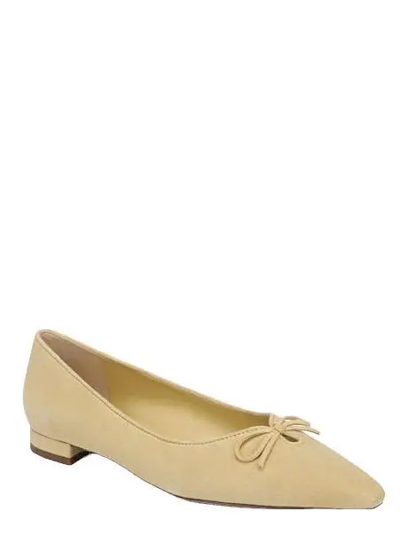 Sam Edelman Esmira Pointed Toe Flat - Dusty Yellow