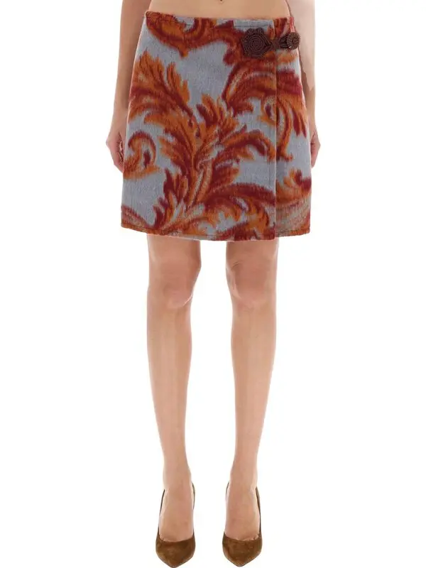 Etro Printed Skirt - Multicolor