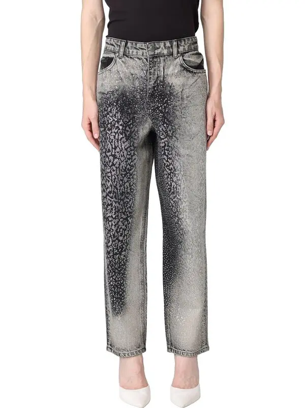 Just Cavalli Printed Jeans - Black