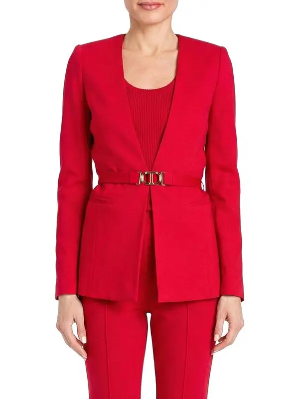 TWINSET Belted Jacket - Red
