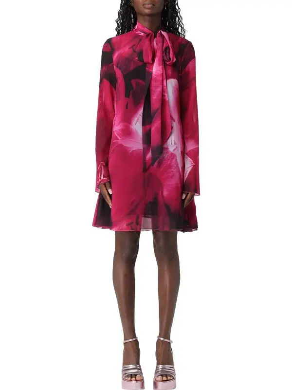 Versace Dress - Fuchsia