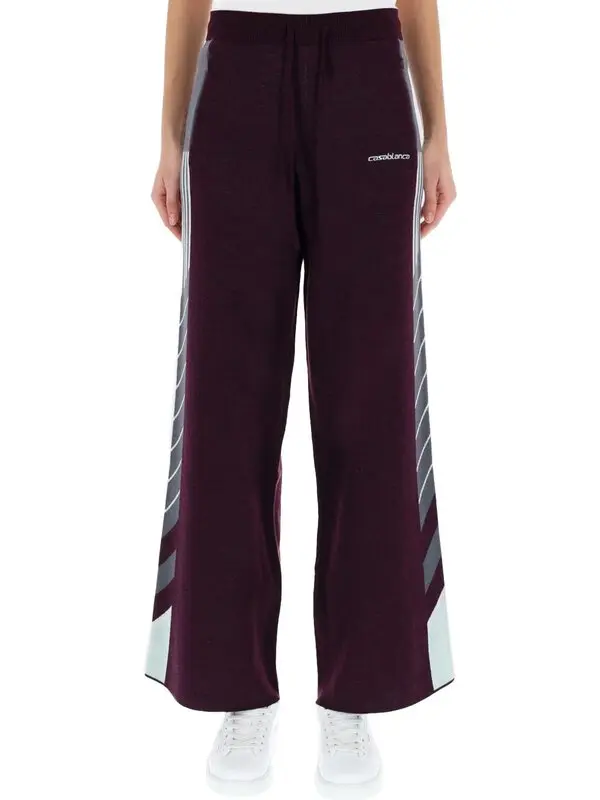 Casablanca Wide-leg Pants - Violet