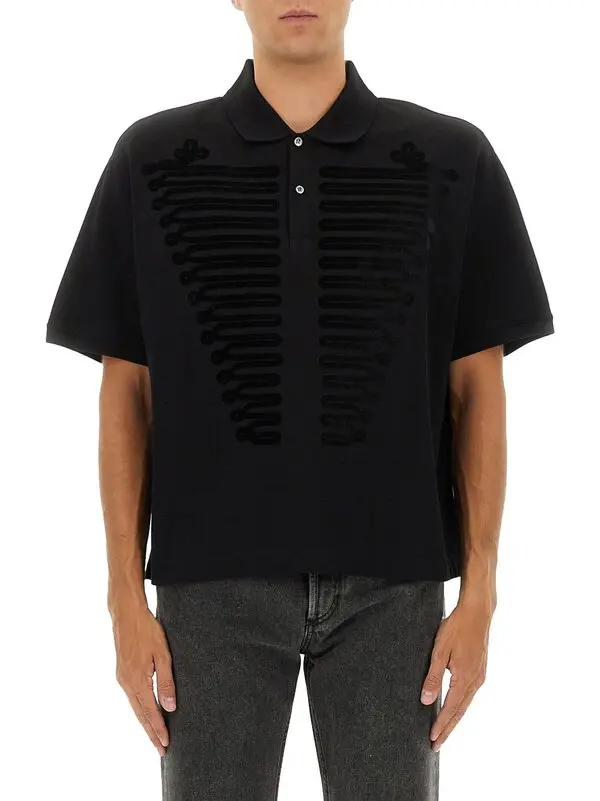 Alexander McQueen Polo Shirt - Black