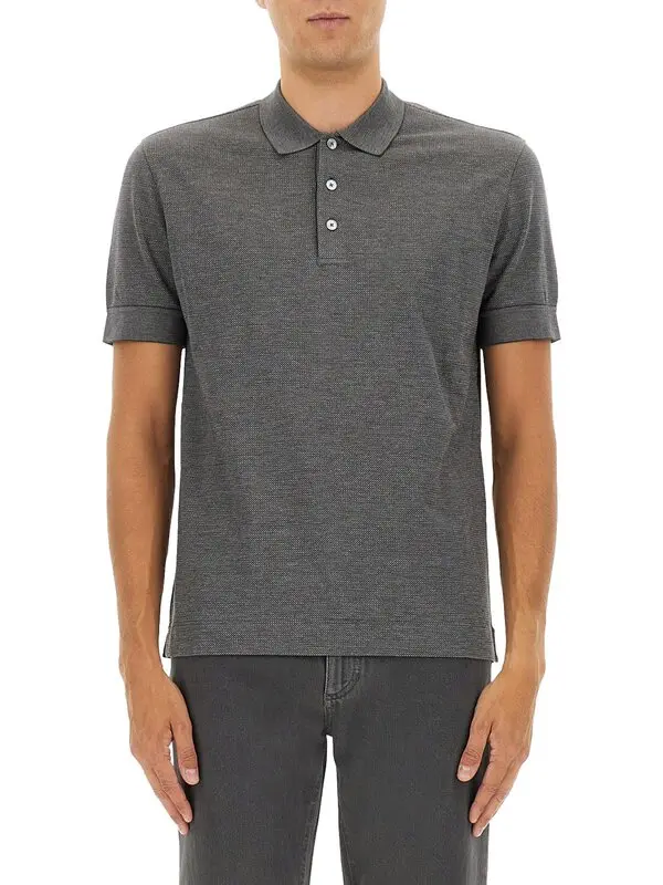 Zegna Polo Shirt - Grey