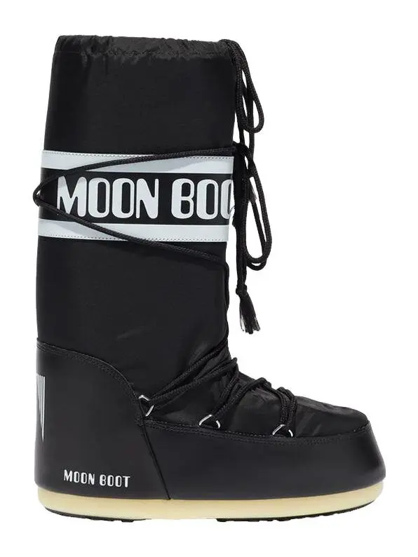 Moon Boot Icon Nylon Boots - Black
