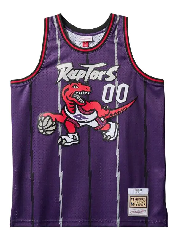 Mitchell & Ness X Playboi Carti X Nba Toronto Raptors 1998 Jersey - Purple
