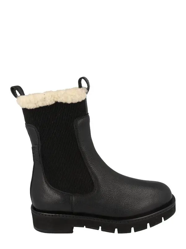 FERRAGAMO Rook F1 Boots - Black