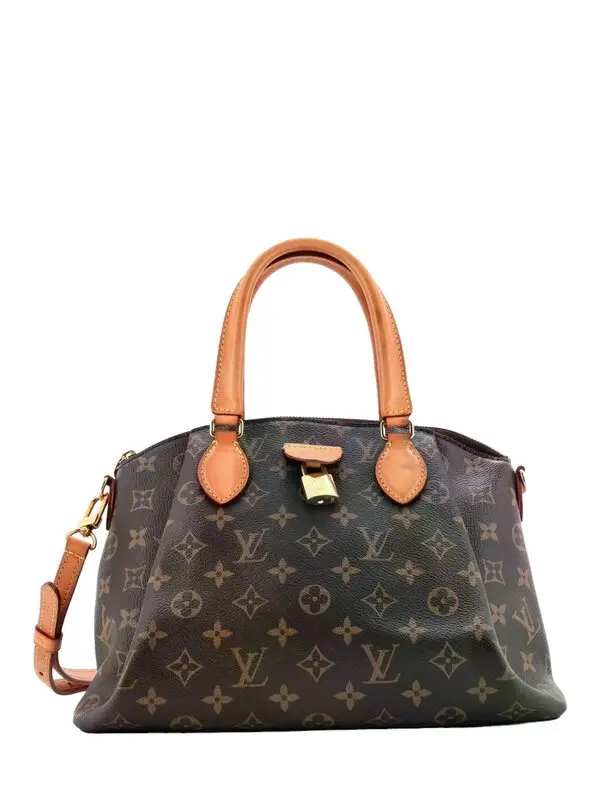LOUIS VUITTON Rivoli Handbag Monogram Canvas Pm - Brown