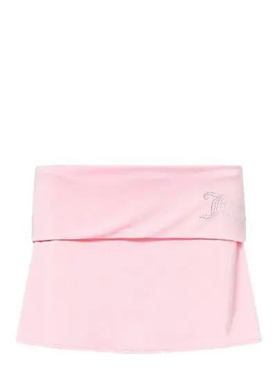 Juicy Couture Stretch-woven Mini Skirt - Cotton Candy