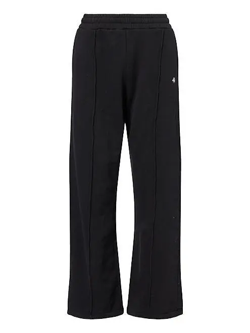4TH & RECKLESS Fergie Wide-leg Jersey Jogging Bottoms - Black