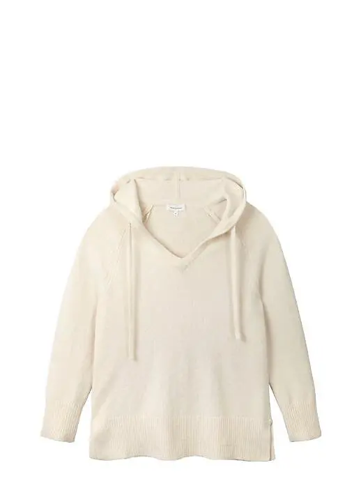 THE WHITE COMPANY Relaxed-fit Cotton-blend Hoody - Milk