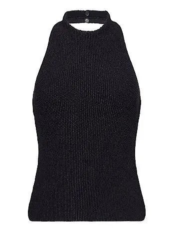 Camilla And Marc Halterneck Arizona Knit Top - Black
