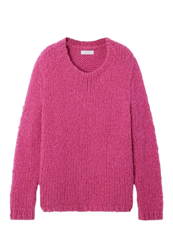 Gabriela Hearst Lawrence Cashmere Sweater - Pink