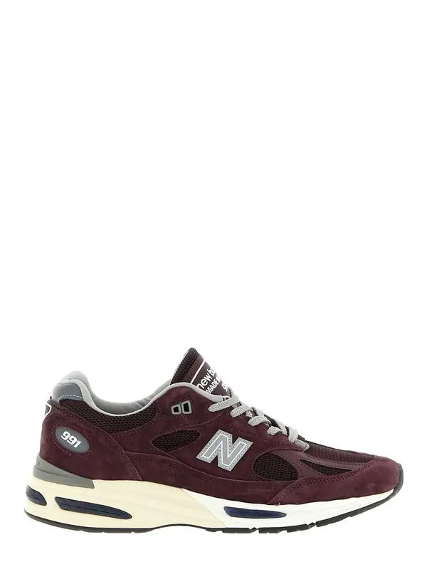 NEW BALANCE 991v2 Sneakers - Purple