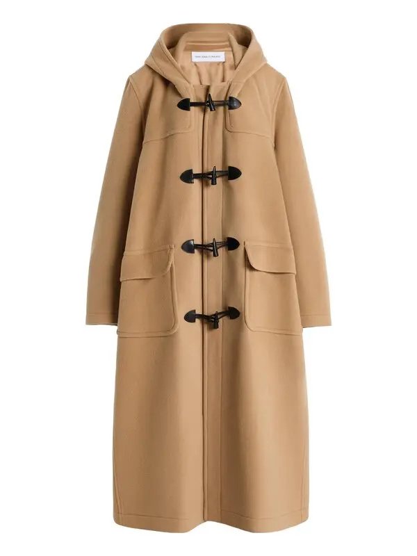 Marie Adam-Leenaerdt Multifunctional Wool Duffle Coat - Neutral