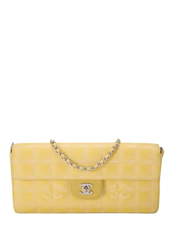 Chanel Travel Line East/west Medium Flap - Yellow