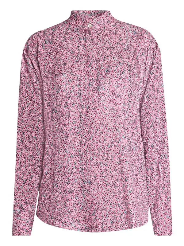 Isabel Marant Harlow Floral Blouse - Pink