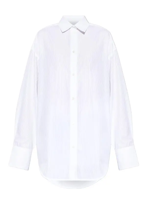 TOTEME Striped Pattern Shirt - White