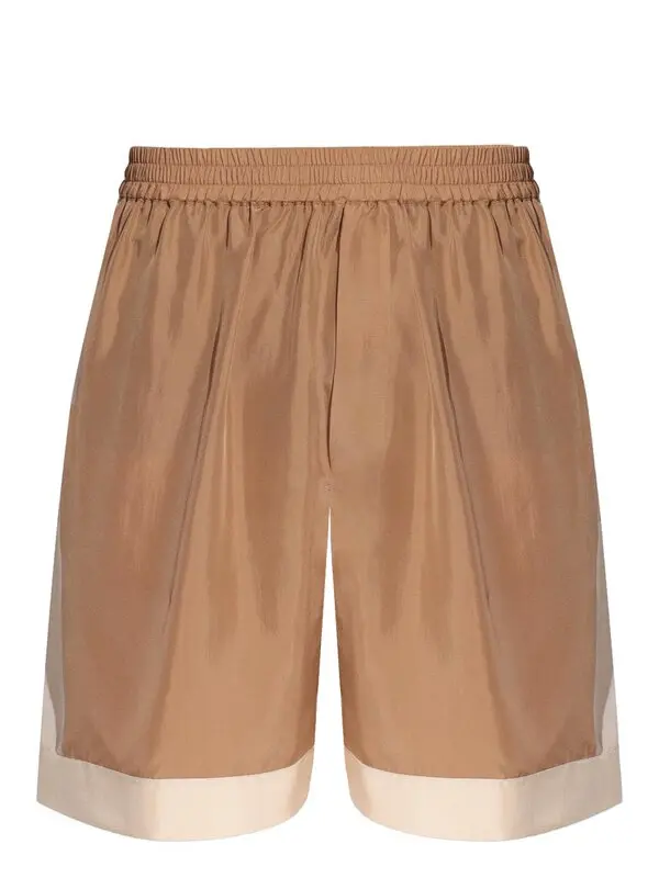 Dsquared2 Silk Shorts - Brown