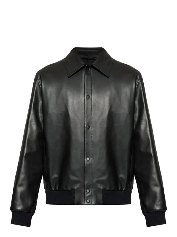 Fendi Leather Jacket - Black