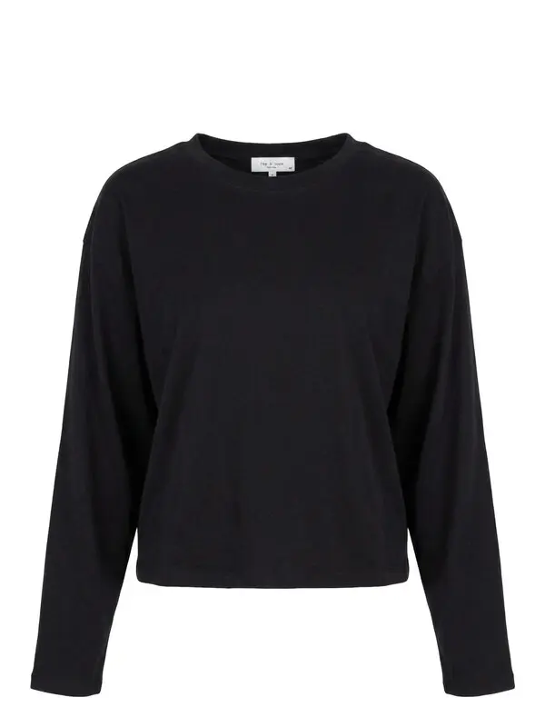 Rag & Bone Long-sleeve Top - Black
