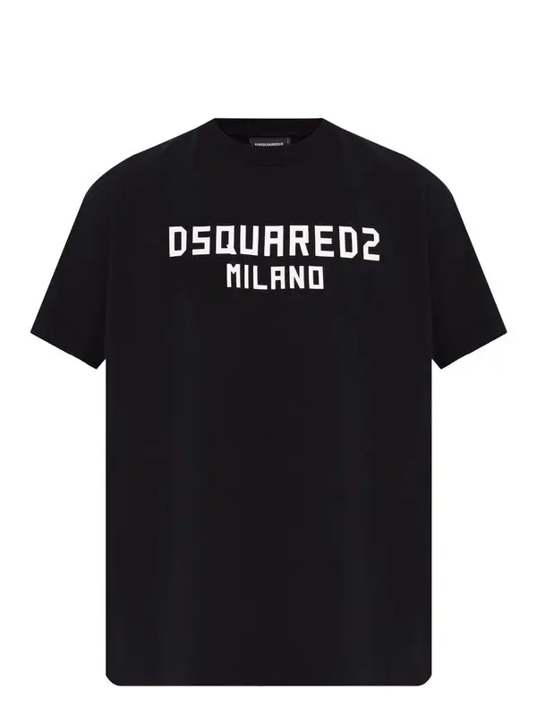 Dsquared2 T-shirt With Logo - Black