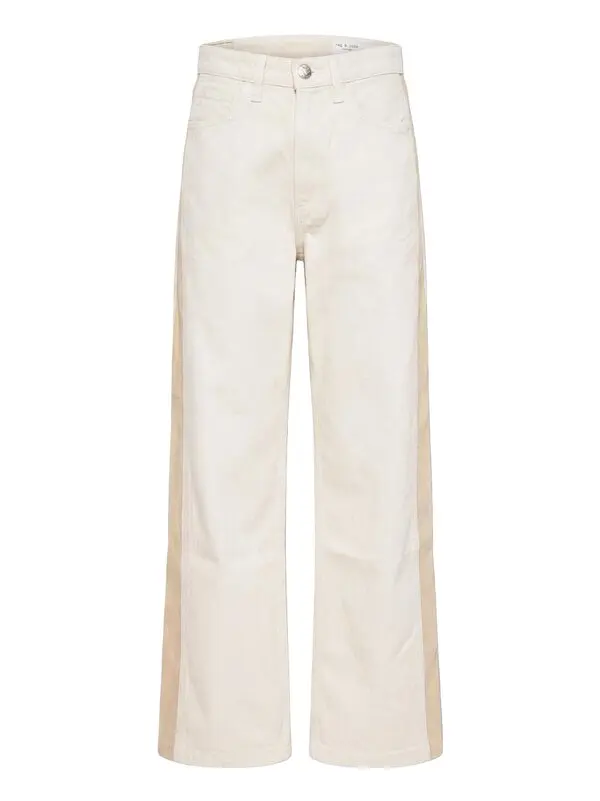 Rag & Bone Straight-leg Jeans - Cream