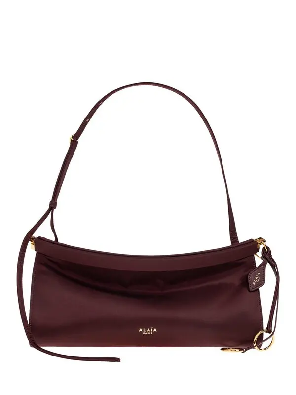 Alaïa Le Click East West Medium' Shoulder Bag - Burgundy