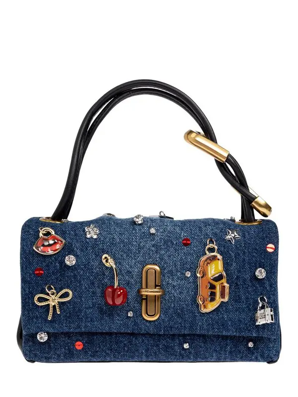 Marc Jacobs Shoulder Bag ‘the Dual Mini - Navy Blue