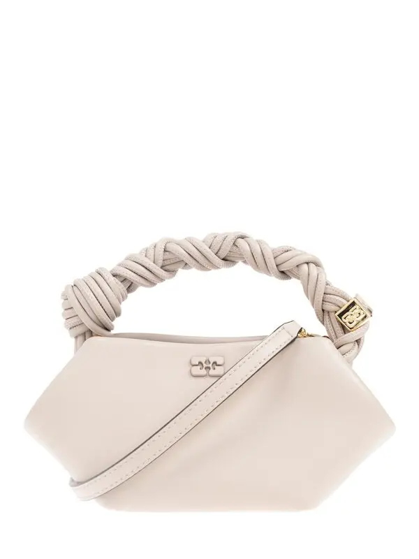 GANNI Trapeze Bag - Cream