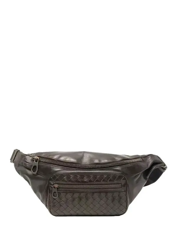 Bottega Veneta Nappa Intrecciato Belt Bag - Brown