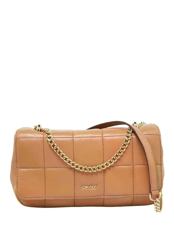 Dkny Quilted Chain-strap Shoulder Bag - Neutrals
