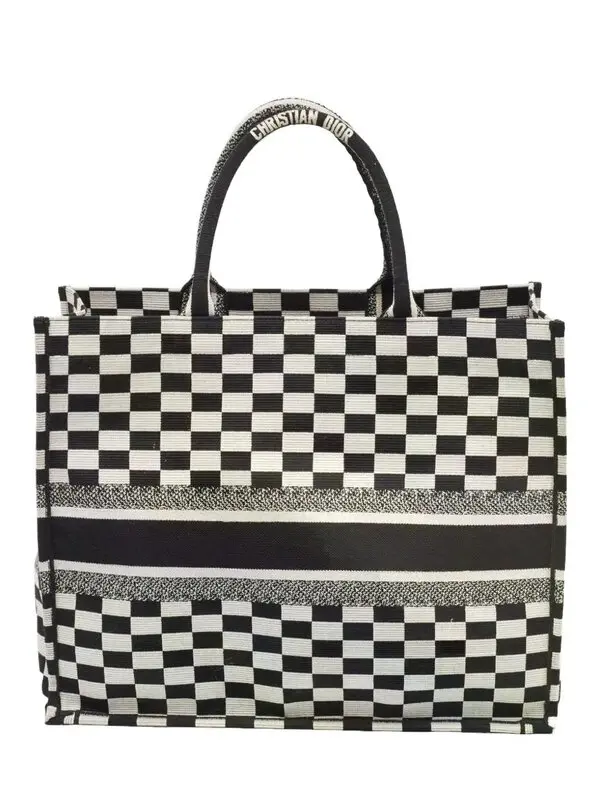 Dior Book Tote Bag - Black