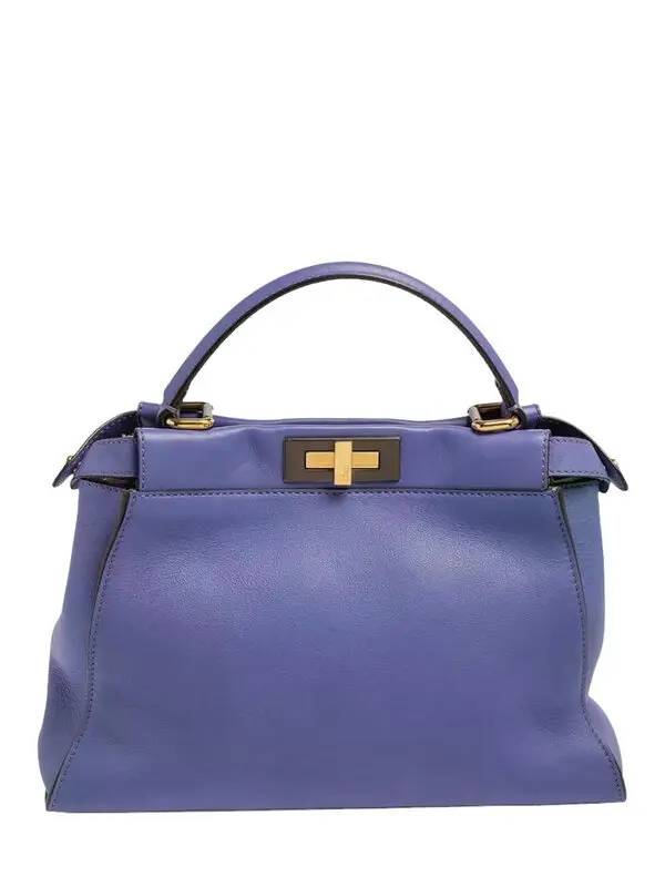 Fendi Medium Peekaboo Two-way Bag - Purple