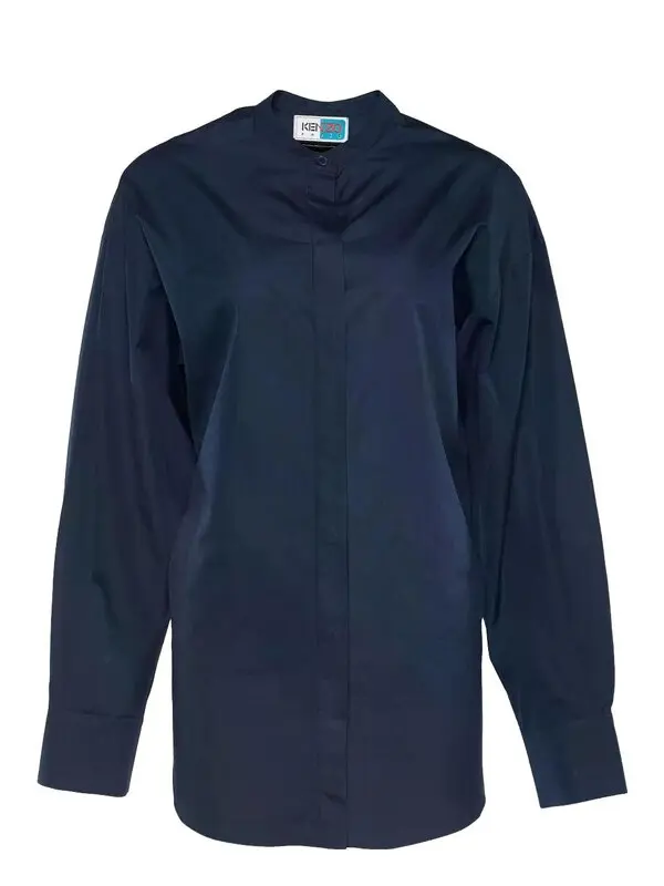 Kenzo Cotton Shirt - Blue