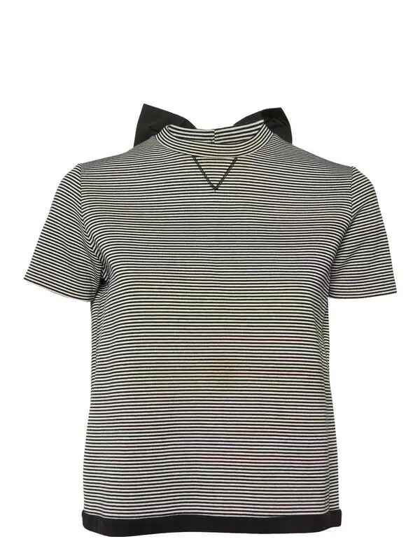 Valentino Garavani Striped T-shirt - Black