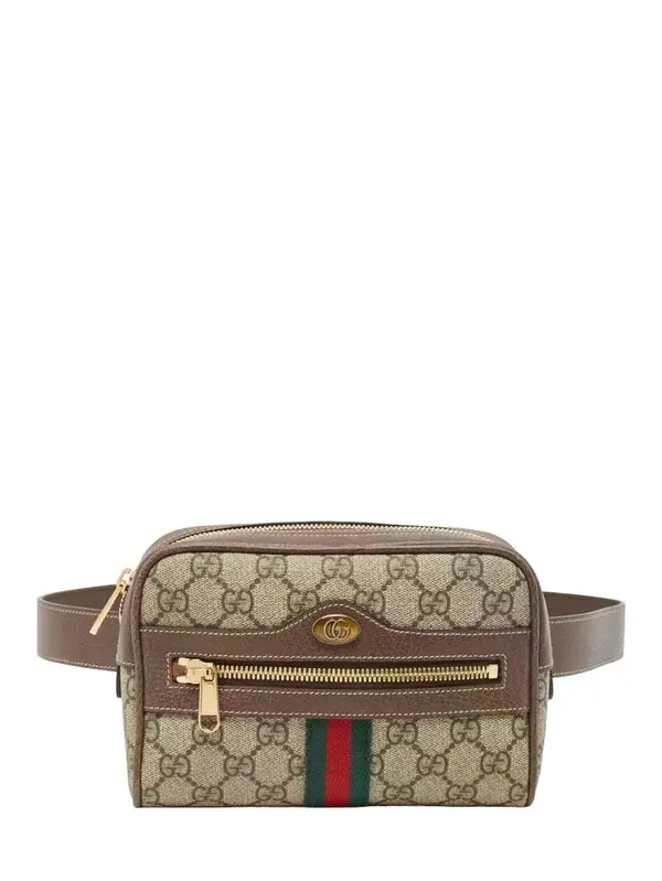Gucci Ophidia Gg Supreme Belt Bag - Neutrals