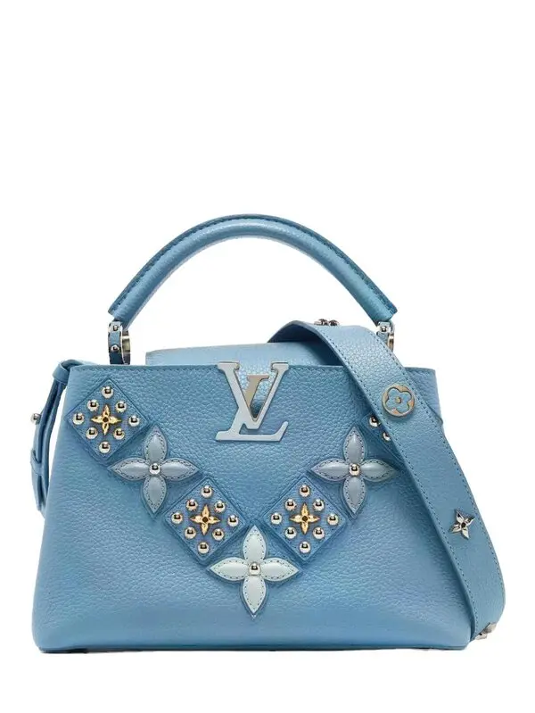 LOUIS VUITTON Capucines Bb Handbag - Blue