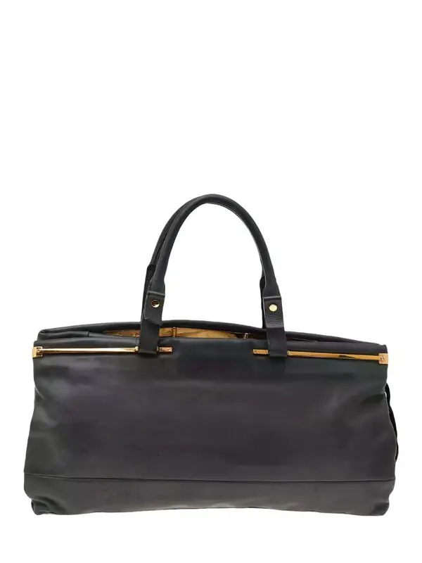 LANVIN 2023 Leather Satchel - Black
