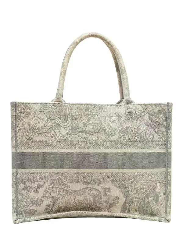 Dior Book Tote Bag - Grey