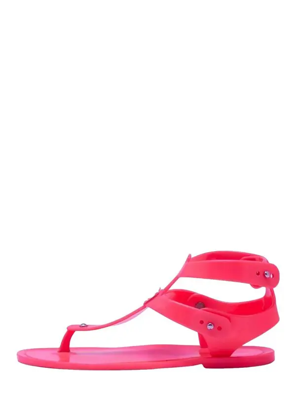 Marc Jacobs Jelly T-bar Flat Sandals - Pink