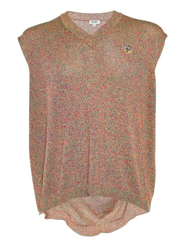 Kenzo Sleeveless Knit Top - Pink
