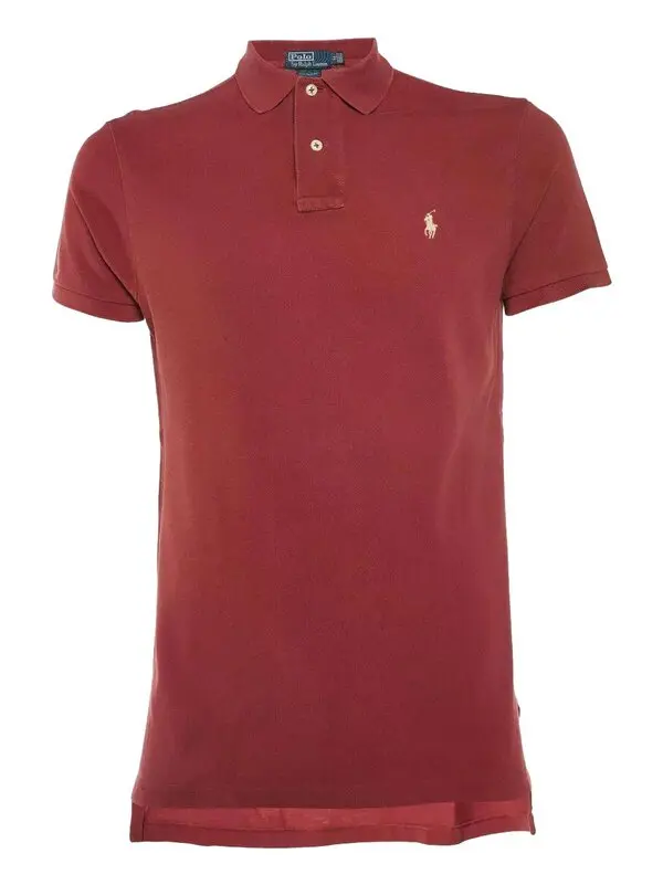 Polo Ralph Lauren Pre-owned Polo Pony Polo Shirt - Red