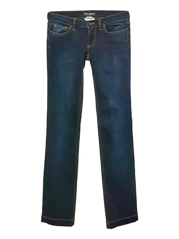 Dolce & Gabbana Straight-leg Jeans - Blue