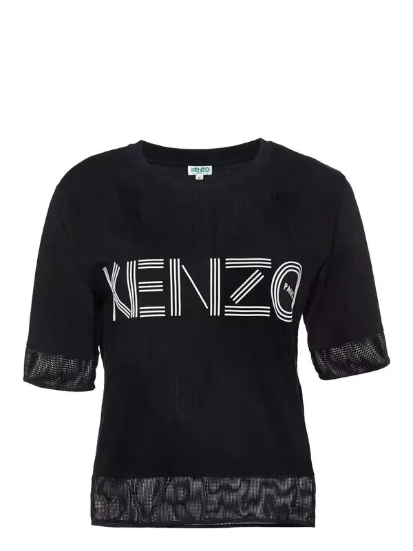 Kenzo Logo-print T-shirt - Black